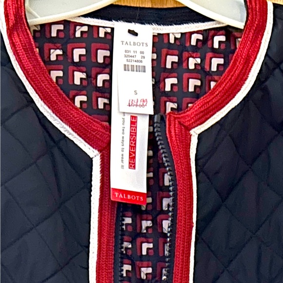 Talbots | Jackets & Coats | Brand New Quilted Reversible Jacket Originally 79 From Talbots ...